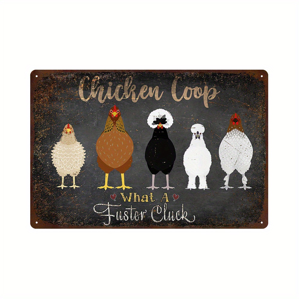 Metal Information Hen - Temu United Kingdom