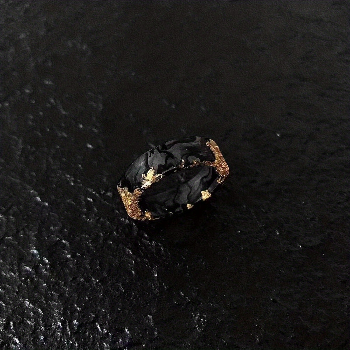 Men's Transparent Resin Ring Couple Rings Friends Rings - Temu United