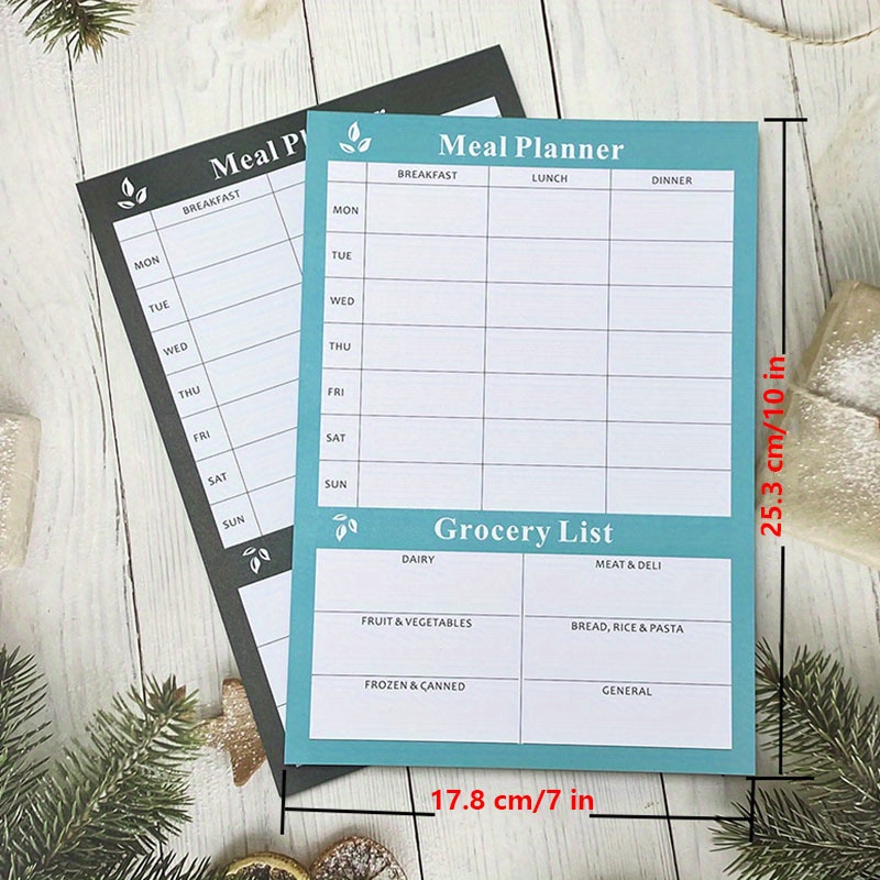 104 Pages Weekly Meal Planner Grocery - Temu Canada