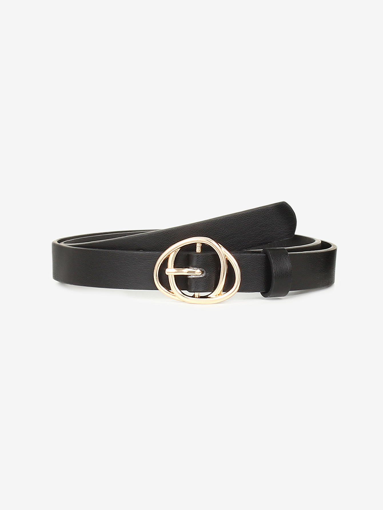 Kids Fashion Pu Leather Simple Solid Color Belt Metal - Temu Australia