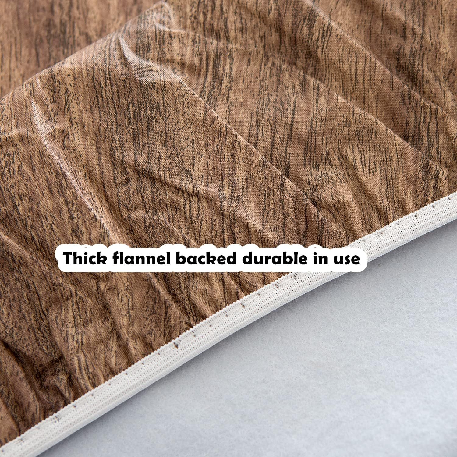 Round Vinyl Tablecloth Flannel Backing Elastic Edge Table - Temu Canada