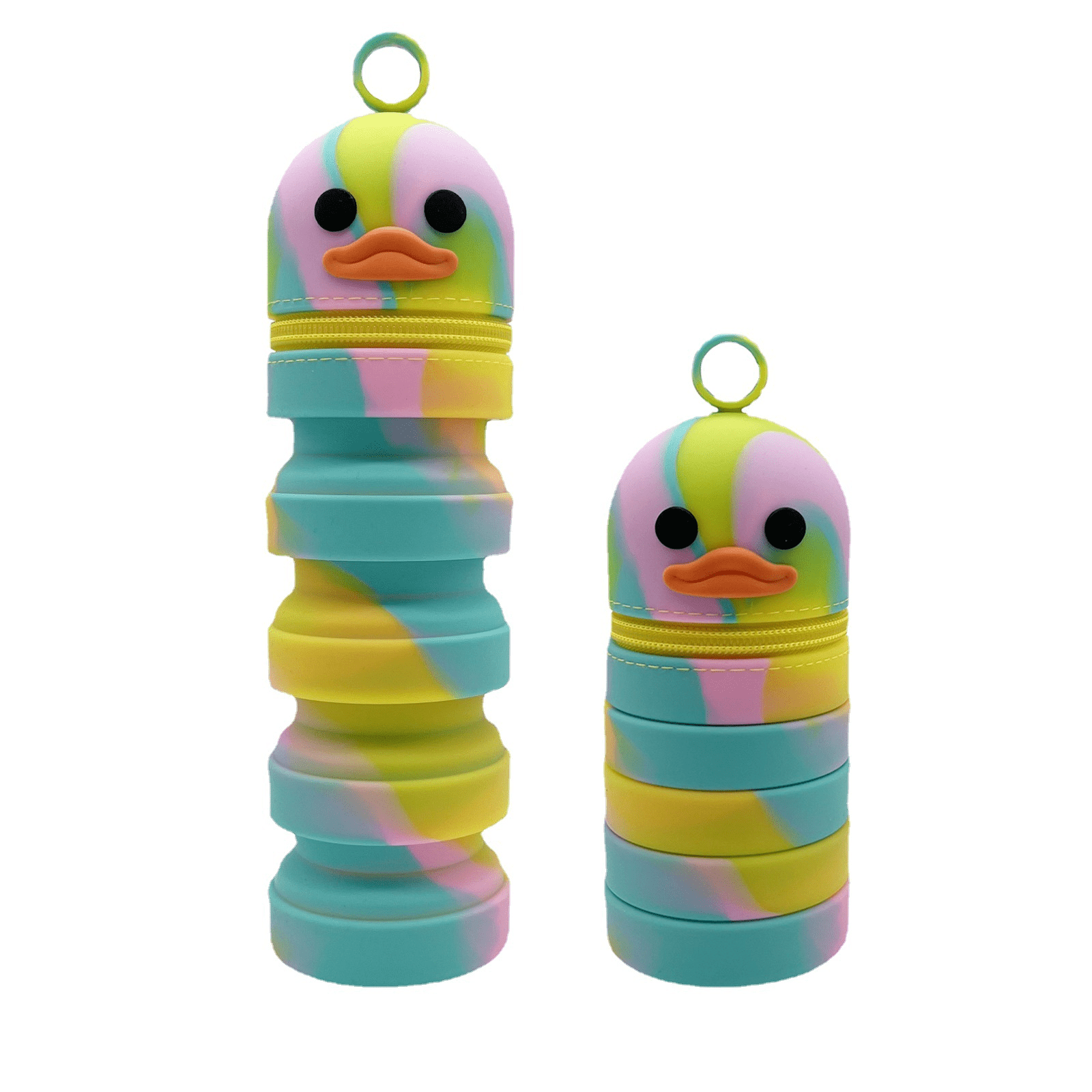 Cartoon Duck Foldable Pen Holder Portable Pencil Case - Temu Netherlands