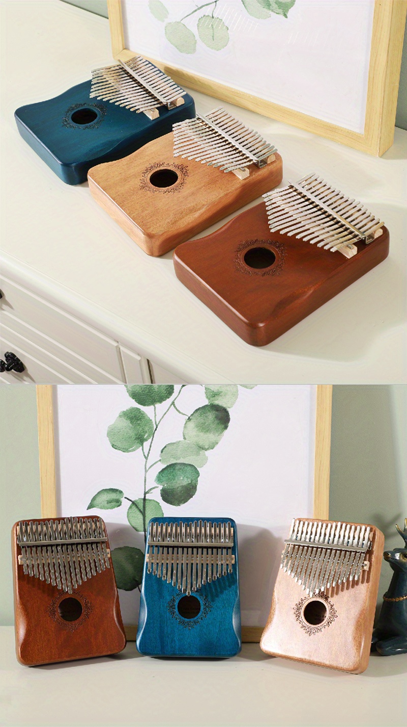 17 key Perfect Gauntlets Piano Mahogany Kalimba Portable - Temu