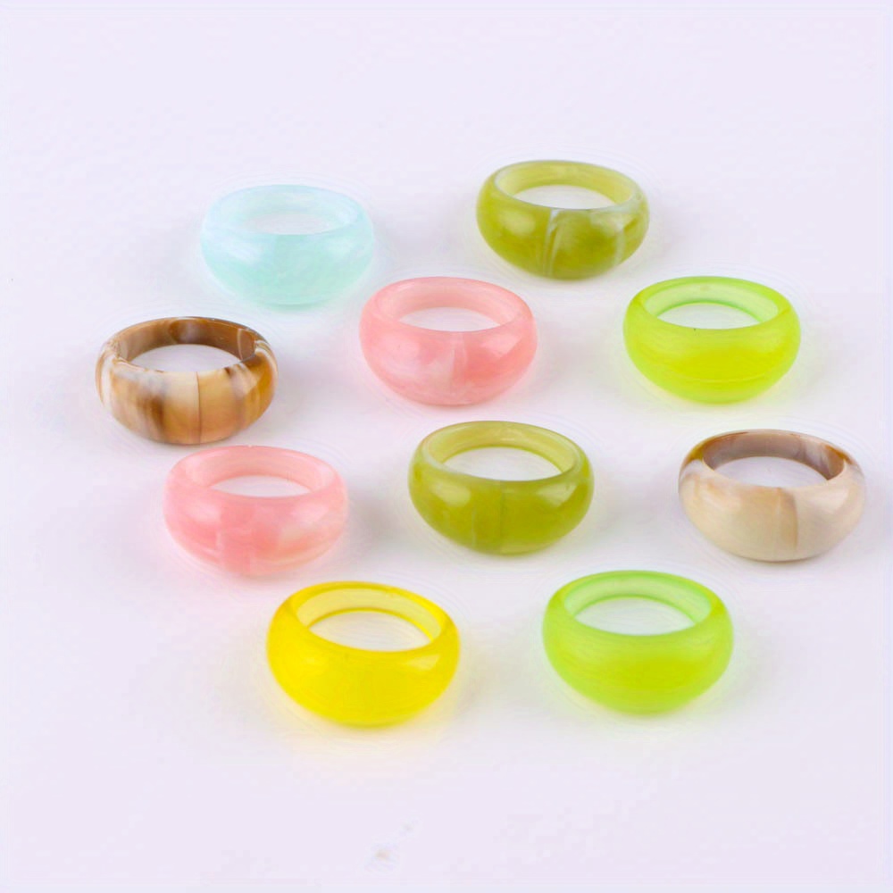 Cute Jewelry Set Made Resin Flower Butterfly Design Mix - Temu United ...