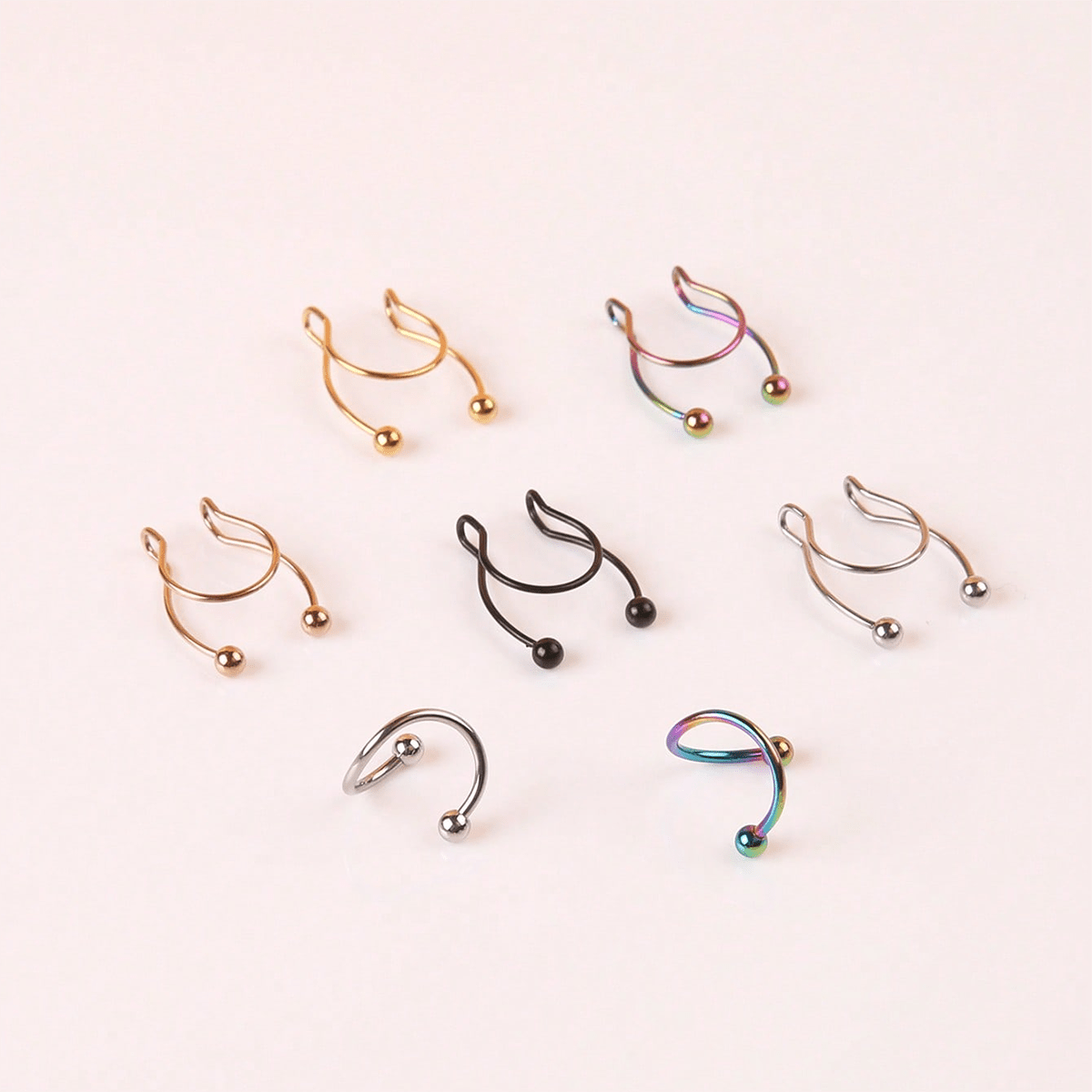 Hip Hop Nose Ring Piercing Body Jewelry - Temu Australia