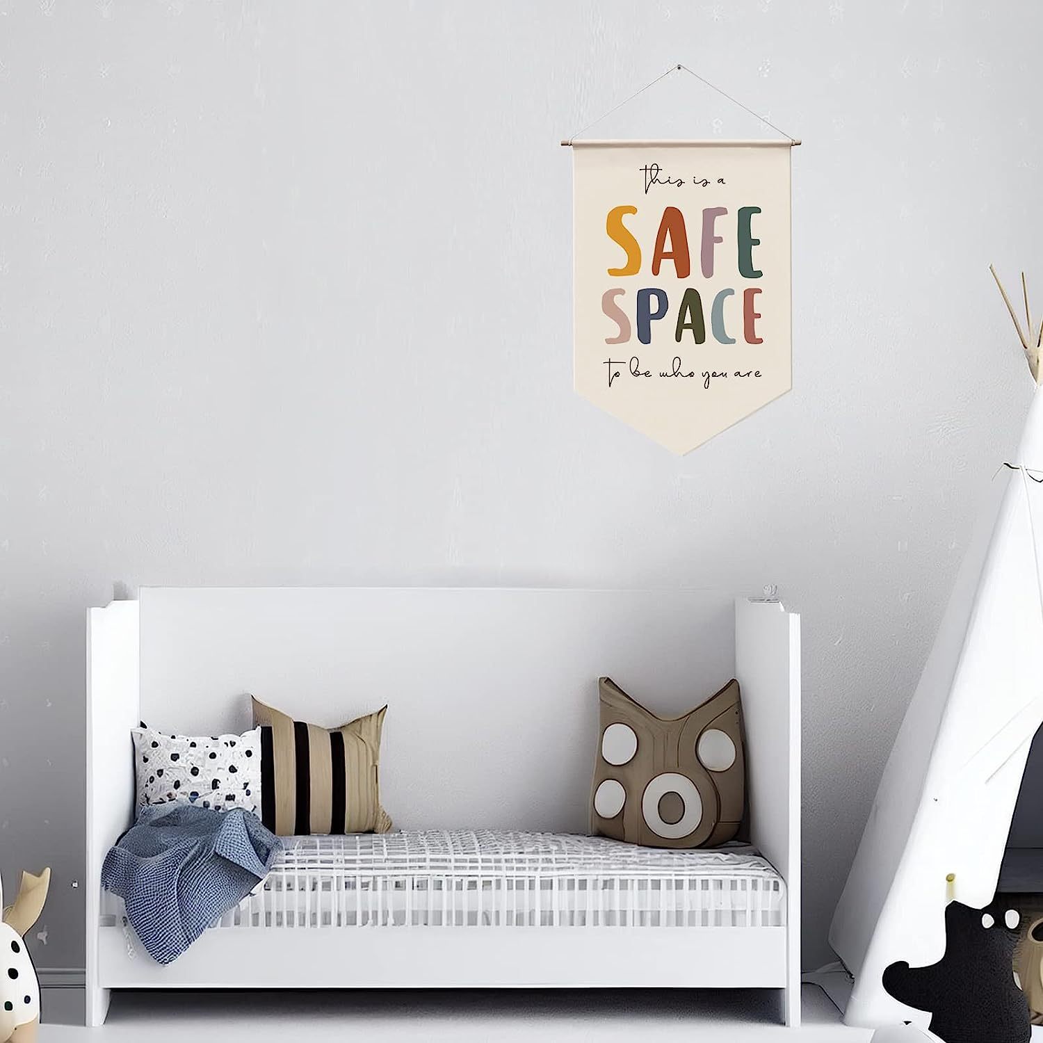 Safe Space Wall Hanging Therapy Office Wall Decor Counseling - Temu