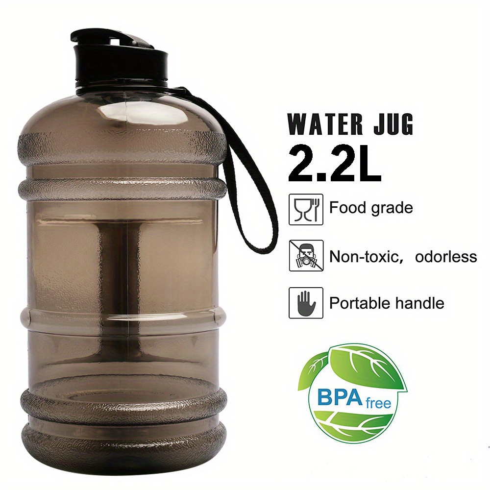 Large Capacity Flip Top Water Bottle Simple Portable Big - Temu United ...