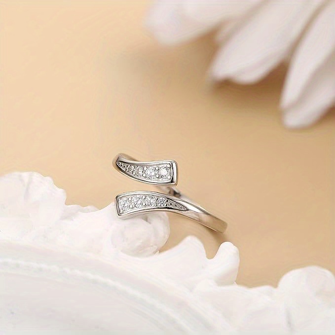 Toe Rings Set Cubic Zirconia Adjustable Band Rings Women - Temu Australia