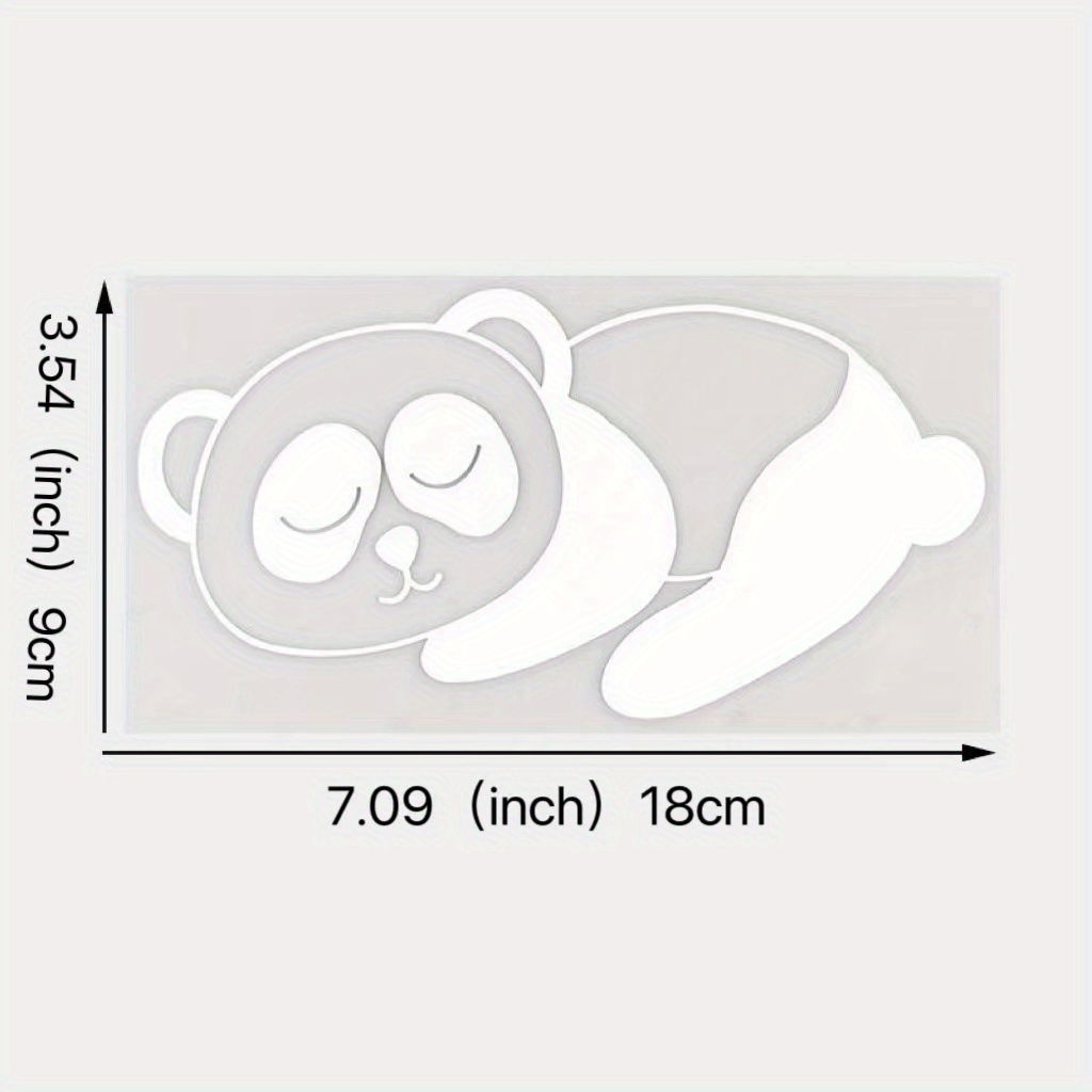 Anime Stickers Cute Panda Sticker Car - Temu Australia