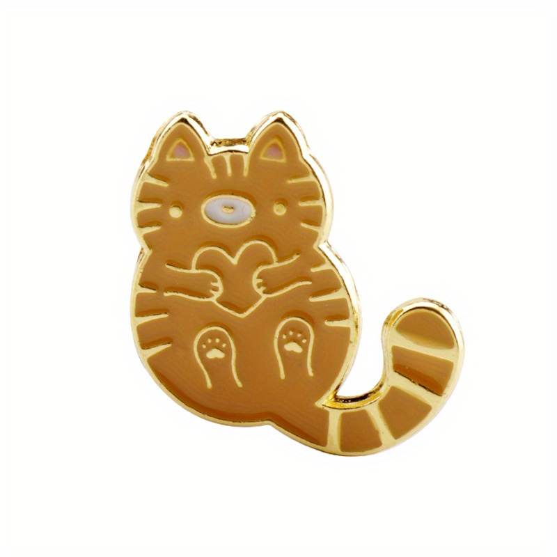 Cute Animal Brooch Cute Puppy Cat Cartoon Badge Student - Temu Australia
