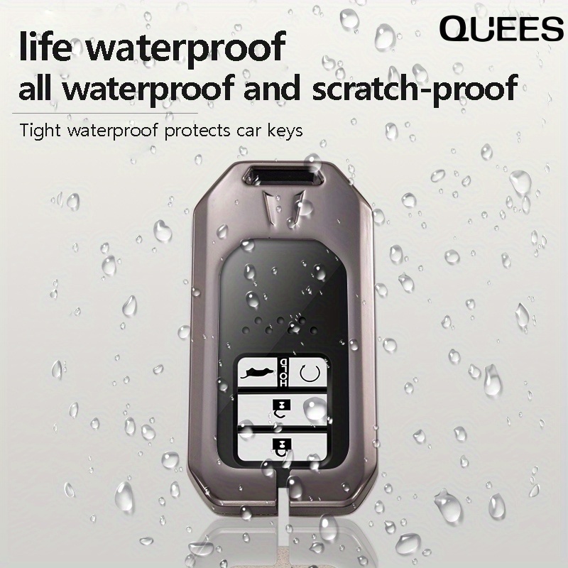 Honda Key Case Made Of Alloy Material High Grade Metal Feel Anti Fall ...