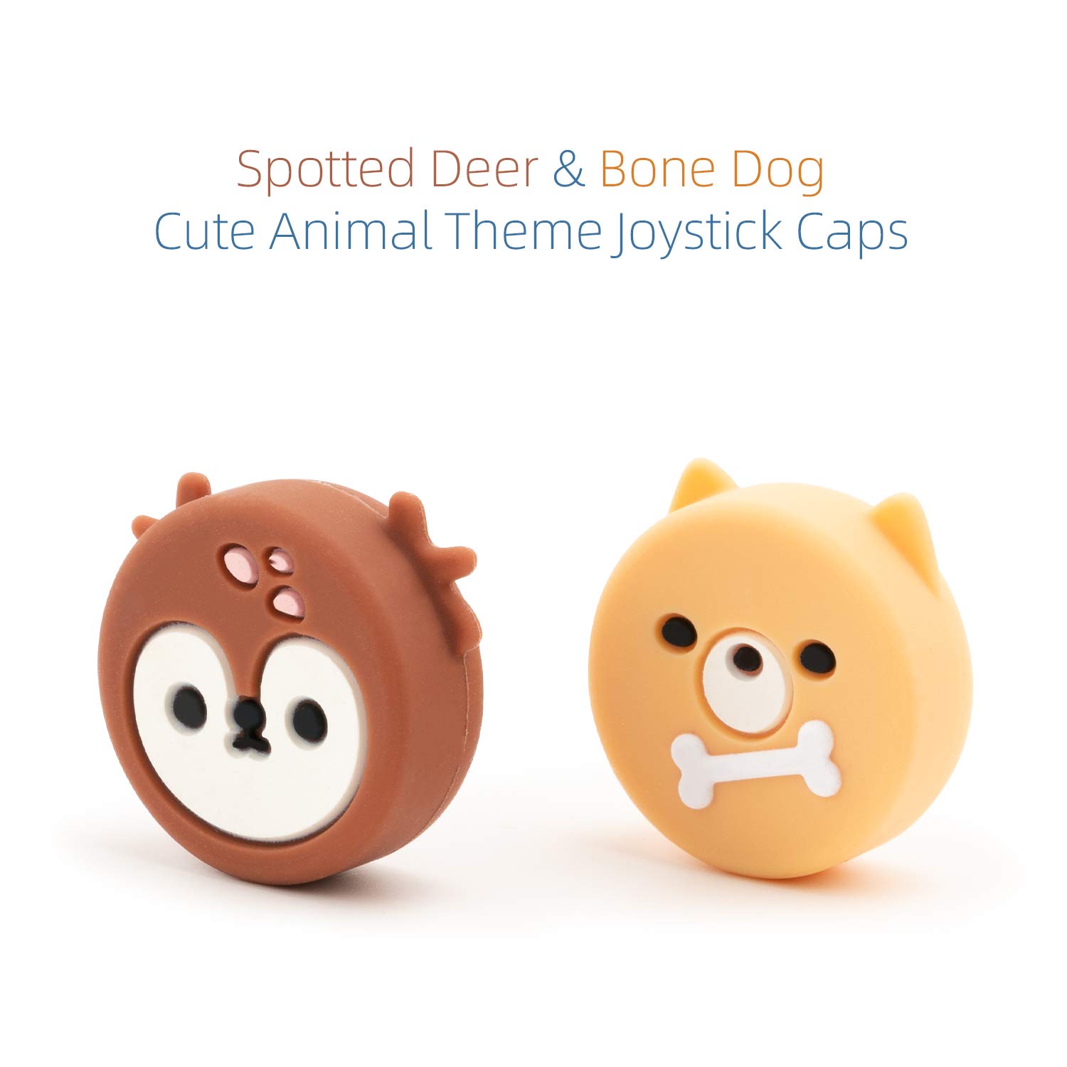 Cute Animal Thumb Grip Caps Soft Silicone Joystick Cover - Temu Norway