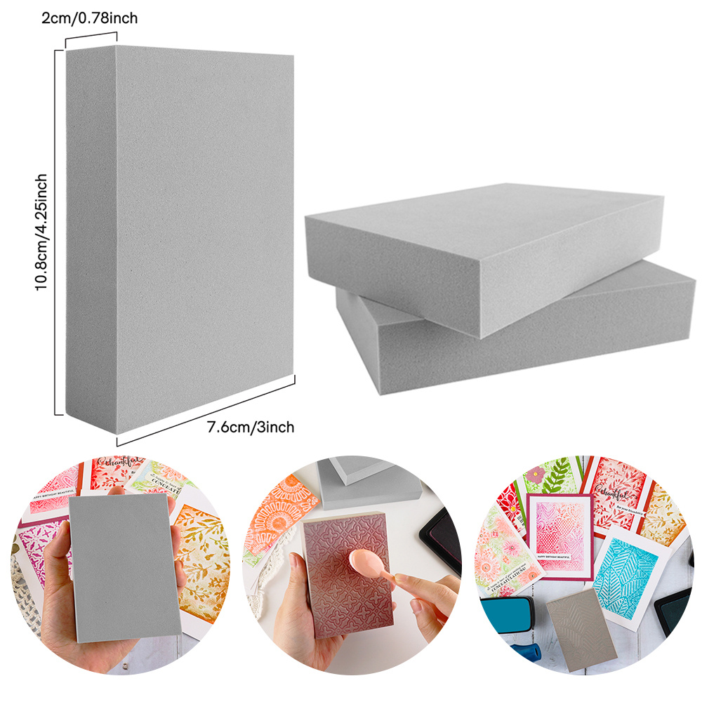 Reusable Foam Blocks Crafting Embossed Backgrounds Card - Temu