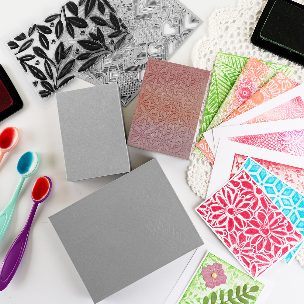Reusable Foam Blocks Crafting Embossed Backgrounds Card - Temu