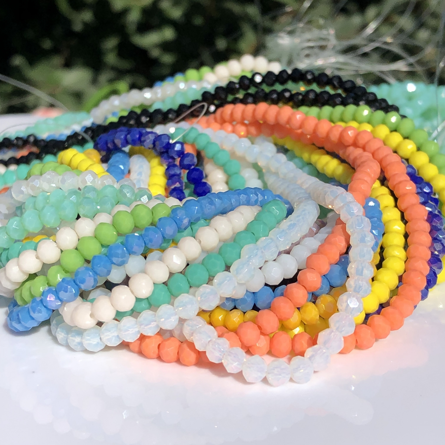 3mm (0.118 ") 120 Uds. Cuentas Facetadas Ab Cristal Arcoíris - Temu Mexico