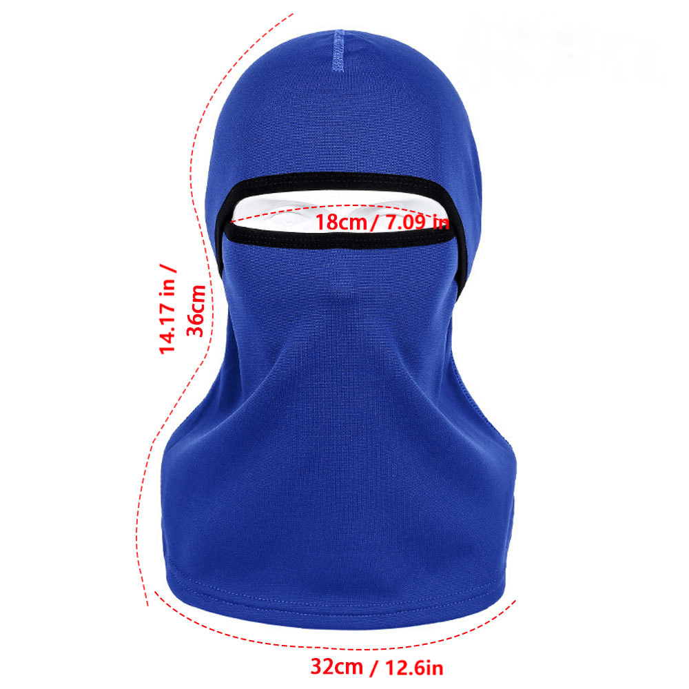 1pc Warm Fleece Balaclava Face Mask Breathable Windproof Thermal ...