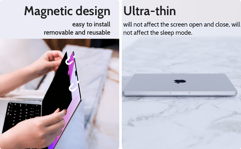 Privacy Screen Protector Laptop 2021 Magnetic Removable - Temu