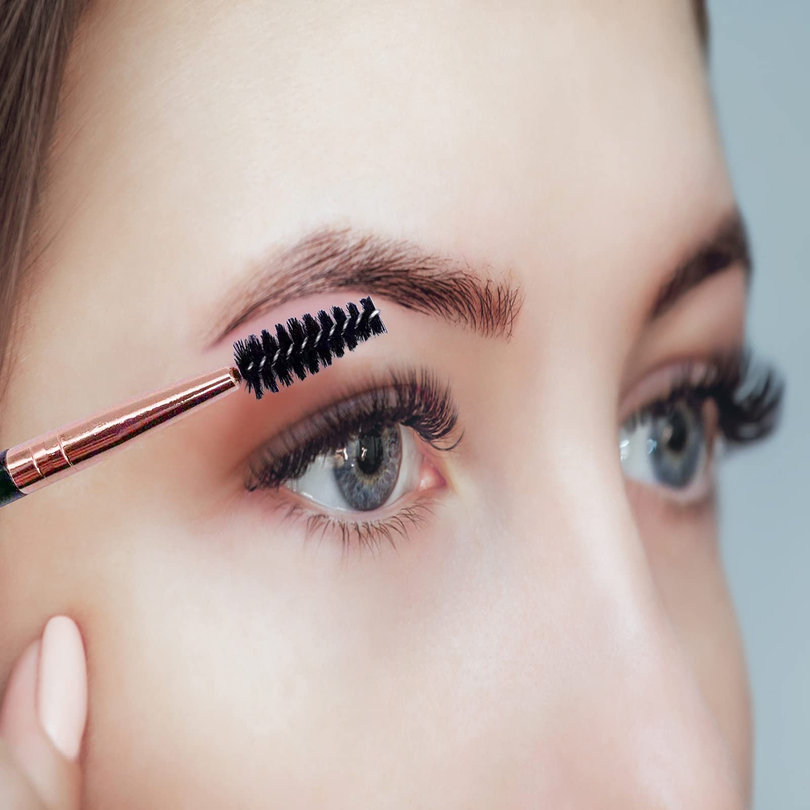 Mascara Brush Wands Makeup Lash Set Spooly Eyelash - Temu
