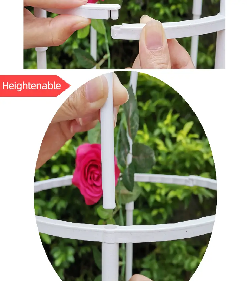 1pc Plants Trellis Garden Plant Supports Plant Climbing Frame Outdoor