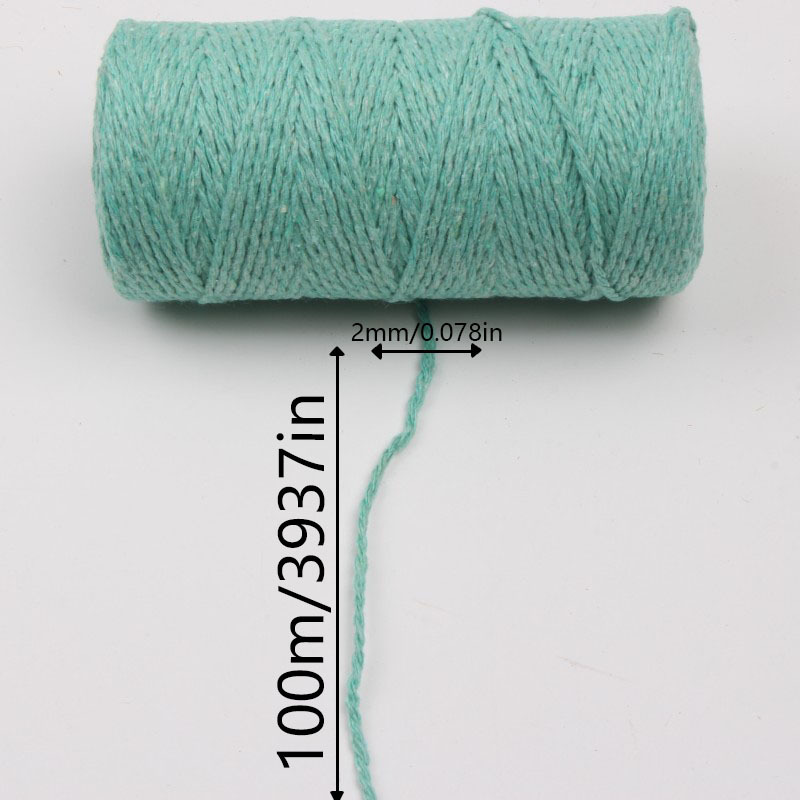 Diy Hand Accessories Colorful Hemp Rope Cylinder - Temu Canada