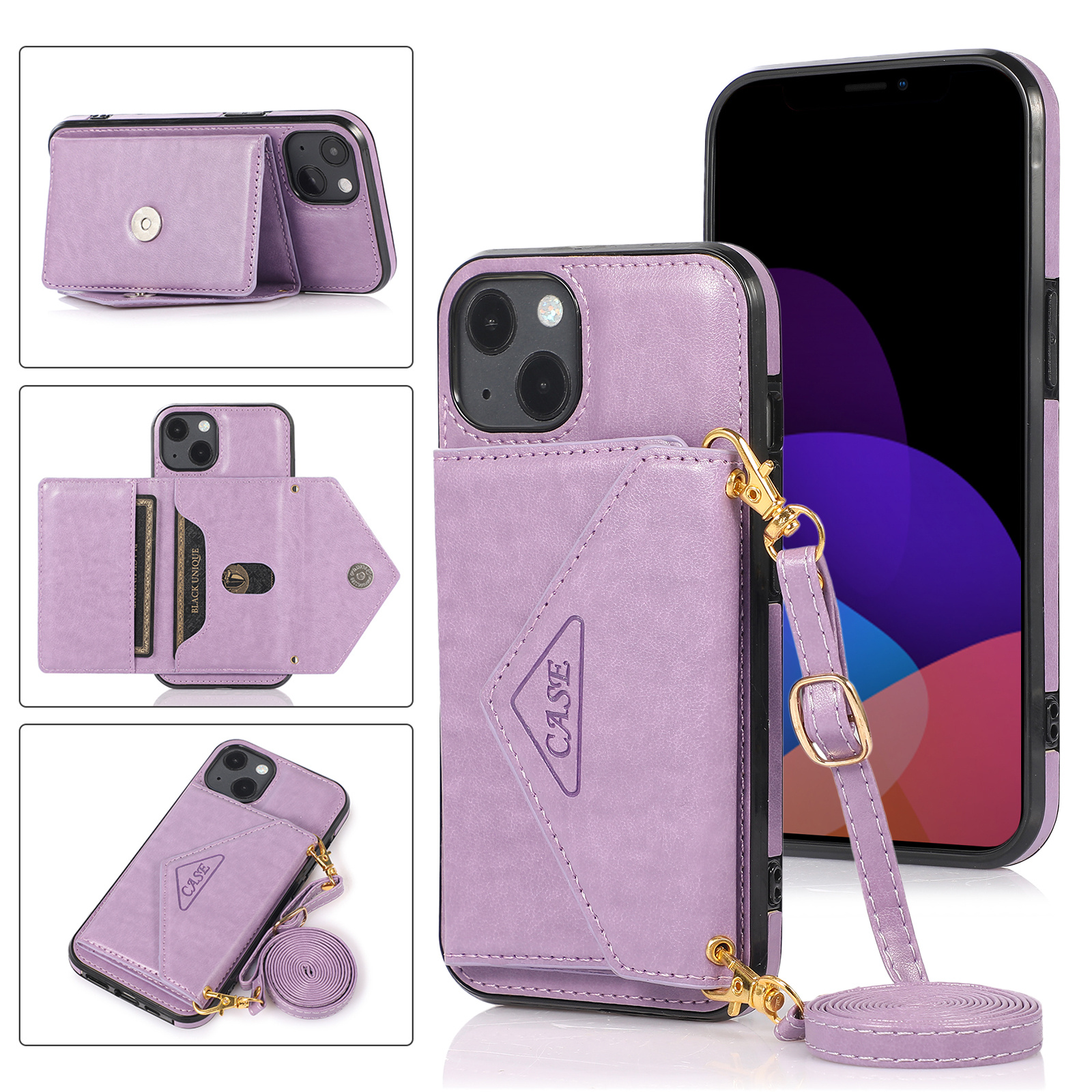 Foldable Wallet Phone Case Iphone 14 13 12 11 X Xs Xr Pro - Temu United ...