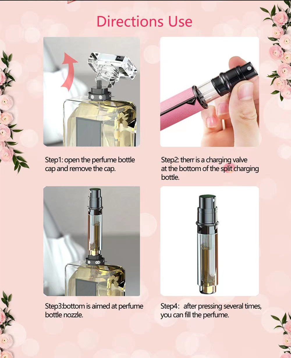 Portable Travel Size Spray Bottle Luxury Leak Proof - Temu Australia