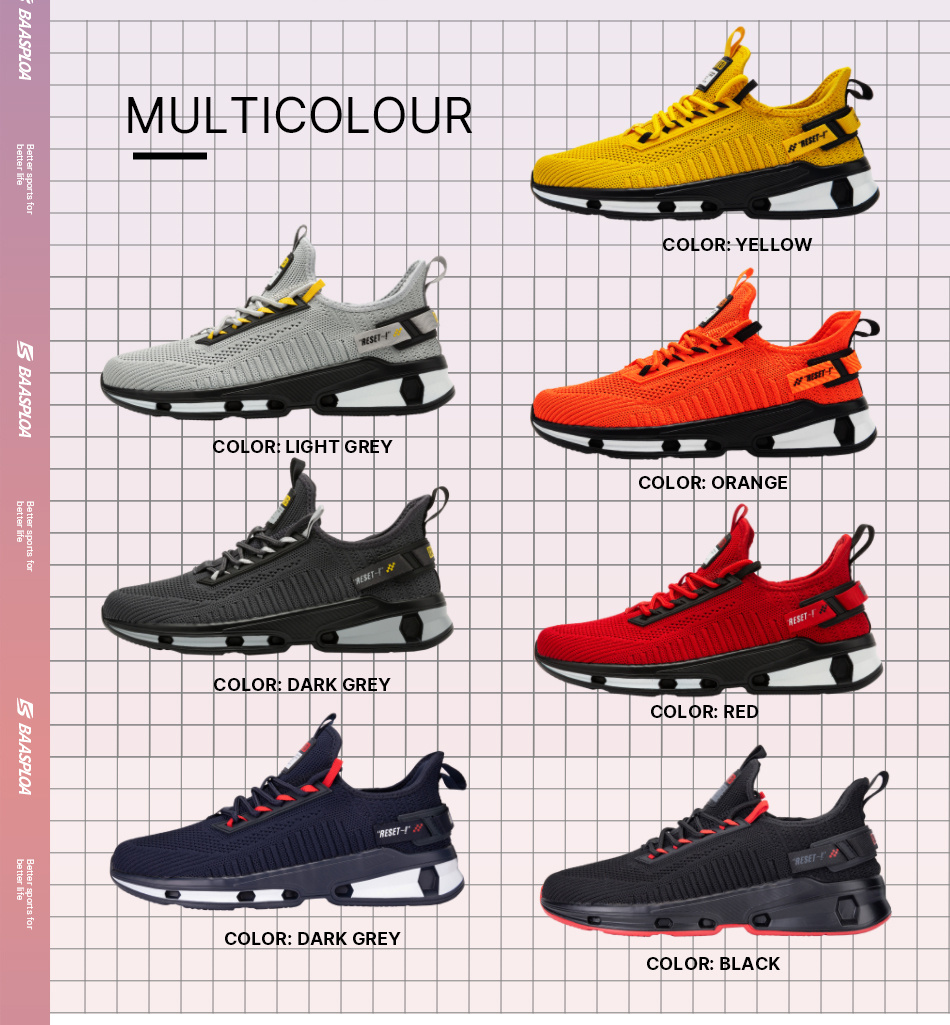 Mens Breathable Running Shoes Trainers Sneakers | Temu United