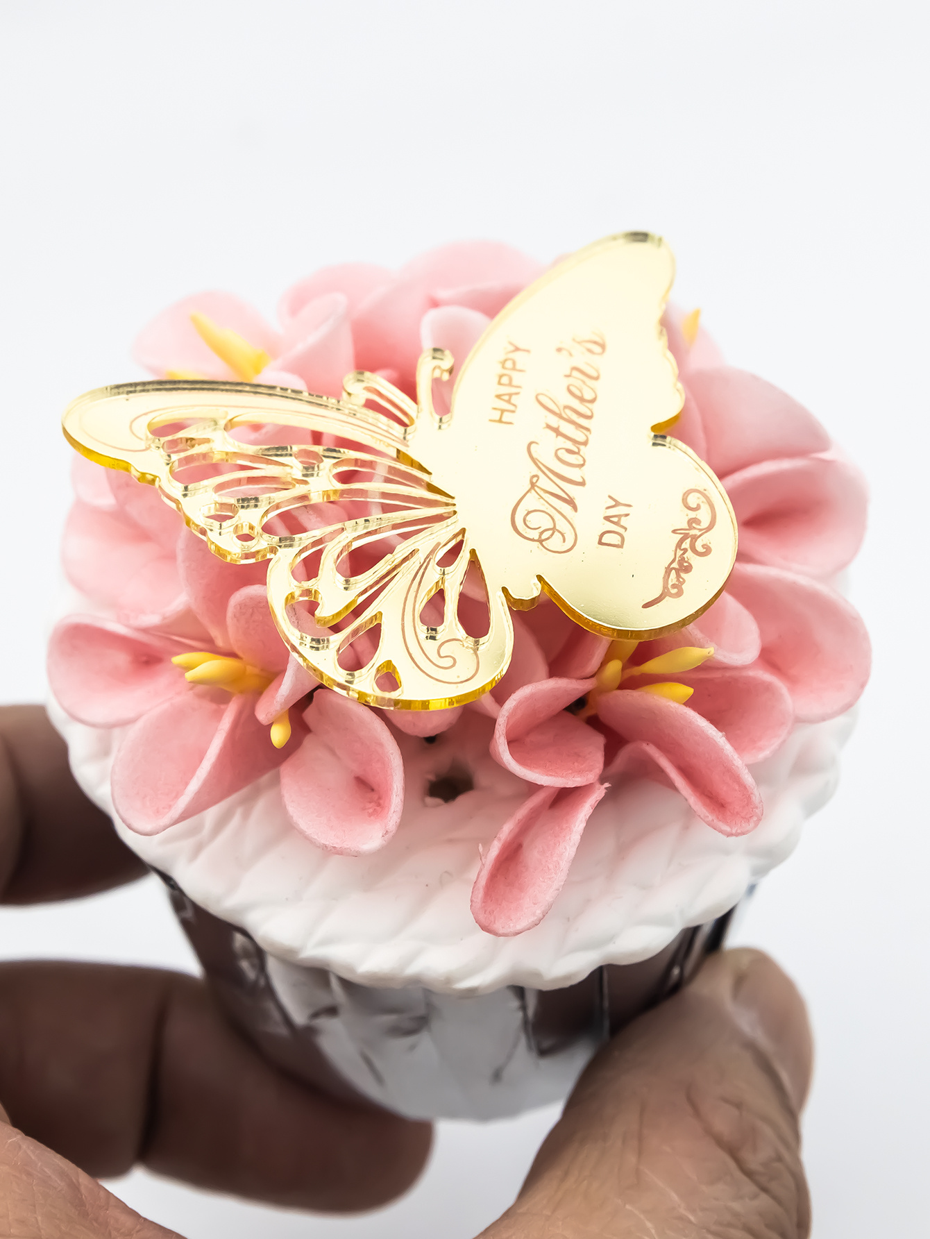 Golden Butterfly Cupcake Toppers Perfect Birthday Parties - Temu