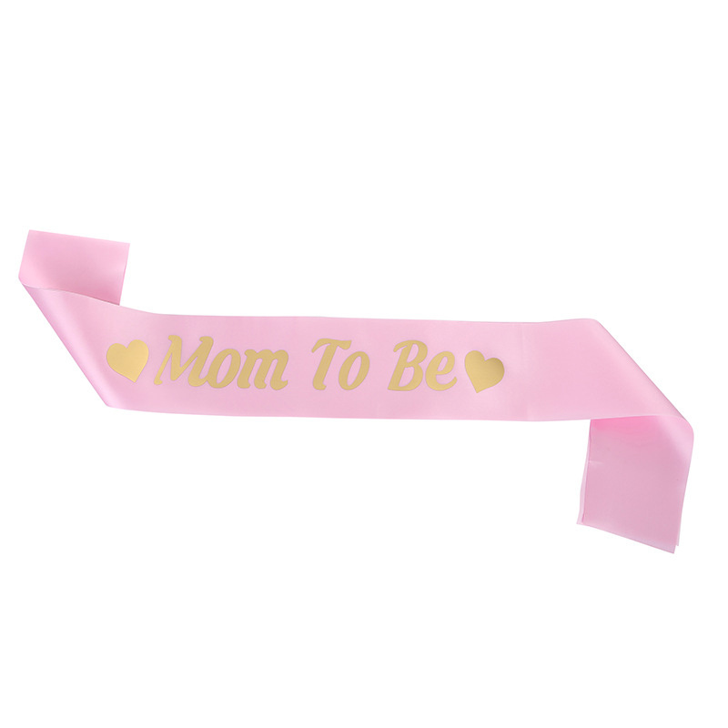 Shoulder Strap Mom Favor Gifts New Mommy Mum Sash Etiquette - Temu