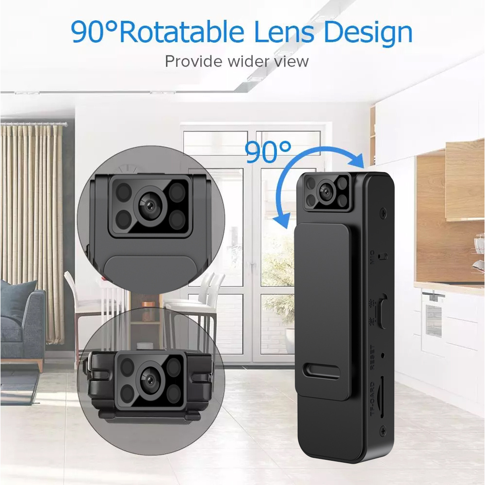 Small Body Camera With Audio 1080p Full Hd Mini Camera Body - Temu