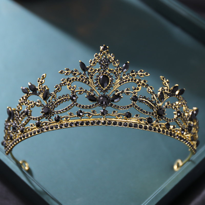 Crystal Crown Tiara Vintage Rhinestone Prom Diadem Headband - Temu