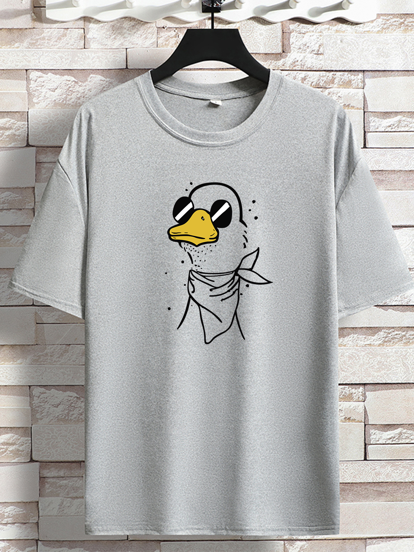cool duck print 's short sleeve t shirt casual - Temu New Zealand