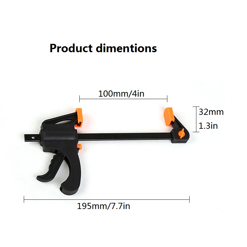 F shaped Bar Clamps Clip Ratchet Release - Temu Netherlands