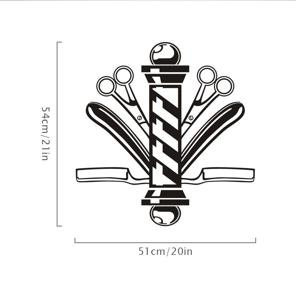 Hair Styling Decal Add A Professional Look Barber Shop - Temu Saudi Arabia