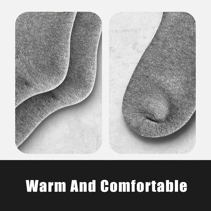 Mens Multi Color High Quality Cushion Solid Crew Socks Temu United Kingdom