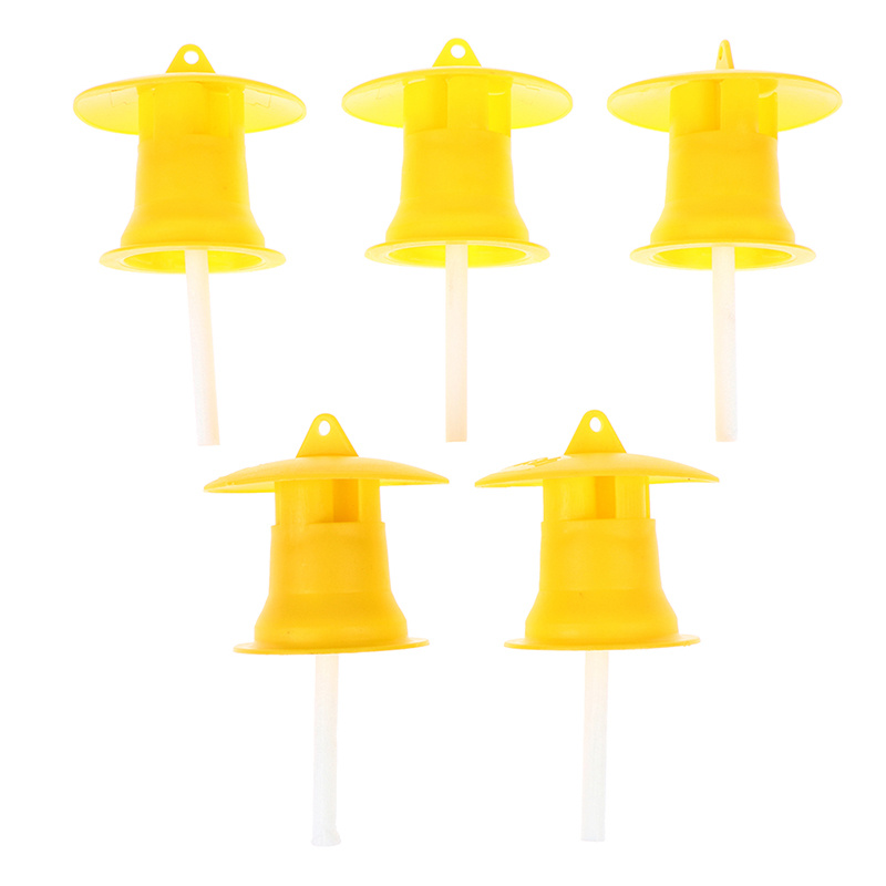 5pcs Fruit Fly Trap Yellow Sticky Traps Insect Traps Pest Control ...