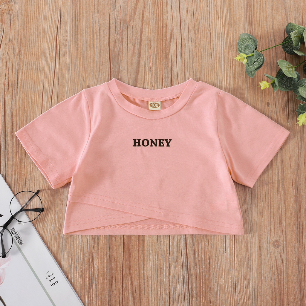 Girls Casual Cute Tees Short Sleeve Crew Neck T shirt - Temu Ireland