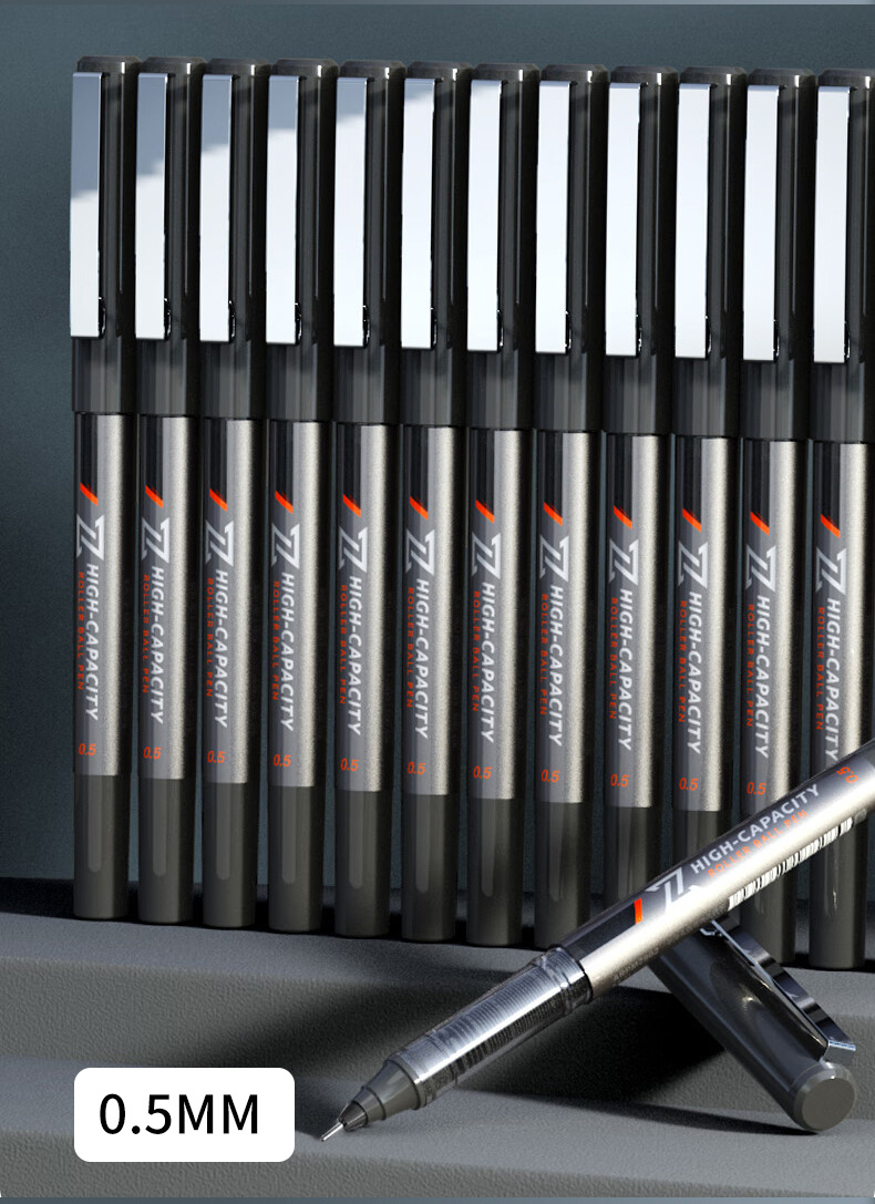 M g Straight Liquid Ball Pen Water based Pen Office - Temu