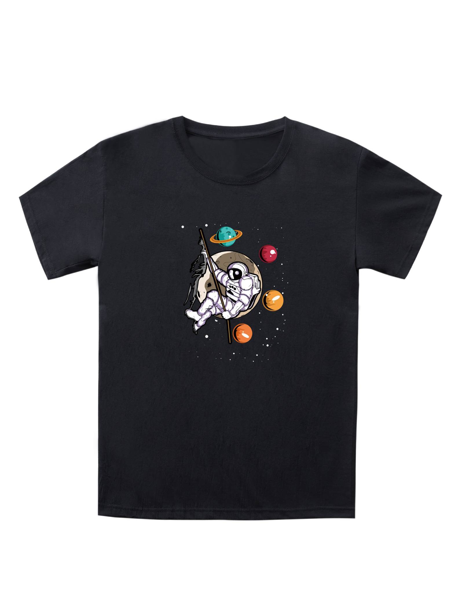 men's climbing in space round neck - Temu New Zealand