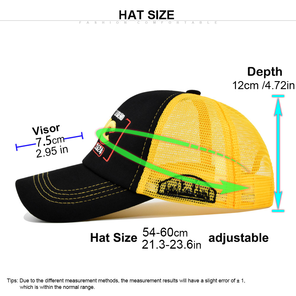 Men's Nyc Embroidered Baseball : Mesh Breathable - Temu United Kingdom