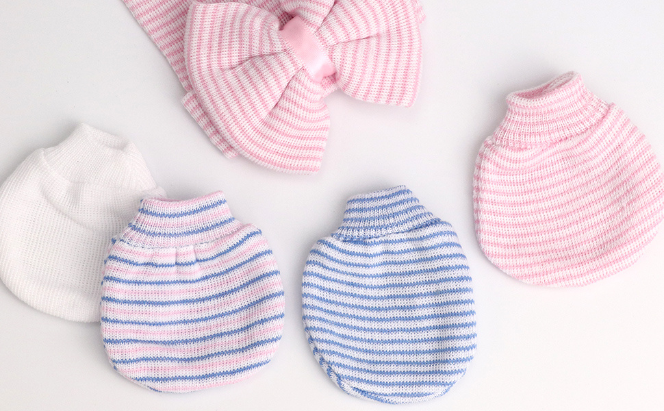 Adorable Baby Girls' Knit Bow Cap Mittens Set Perfect Autumn - Temu ...