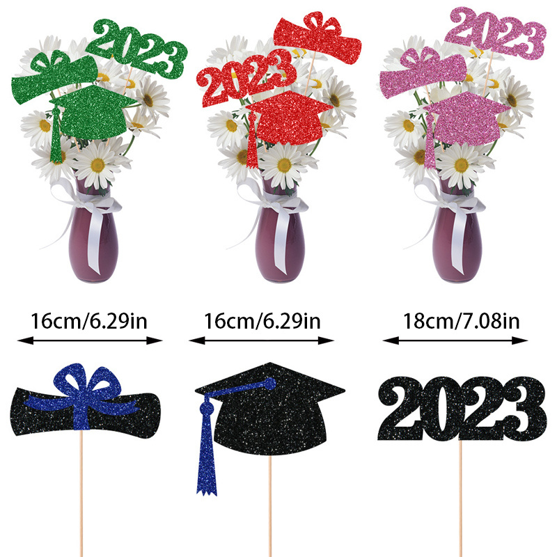 2023 Graduation Ceremony Party Decoration Supplies Vase Plug - Temu New ...