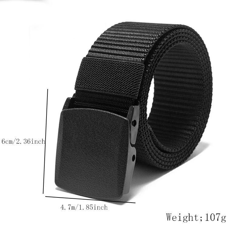 Canvas Nylon Belt Anti Allergy Pants Belt Work Clothes Nylon Belt Mens ...