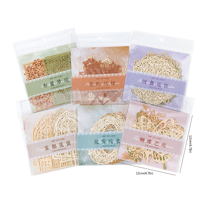 Unique Lace Decoration Paper 4.7x4.7 Window - Temu Australia