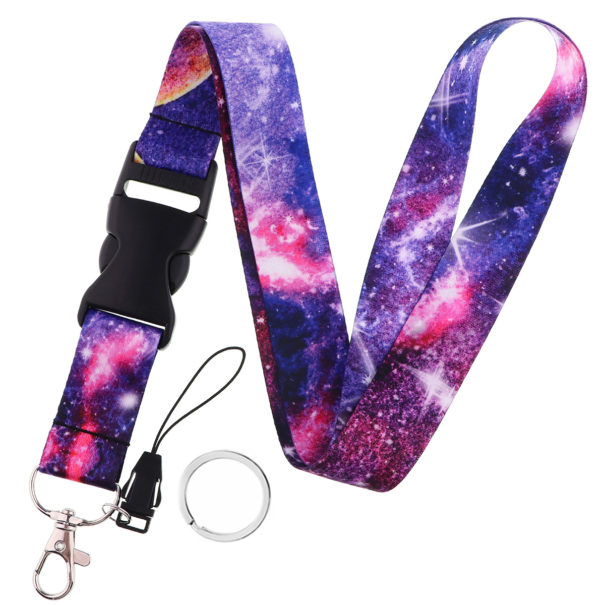 neck lanyard keys keychain wallet id card holder quick - {region_name}