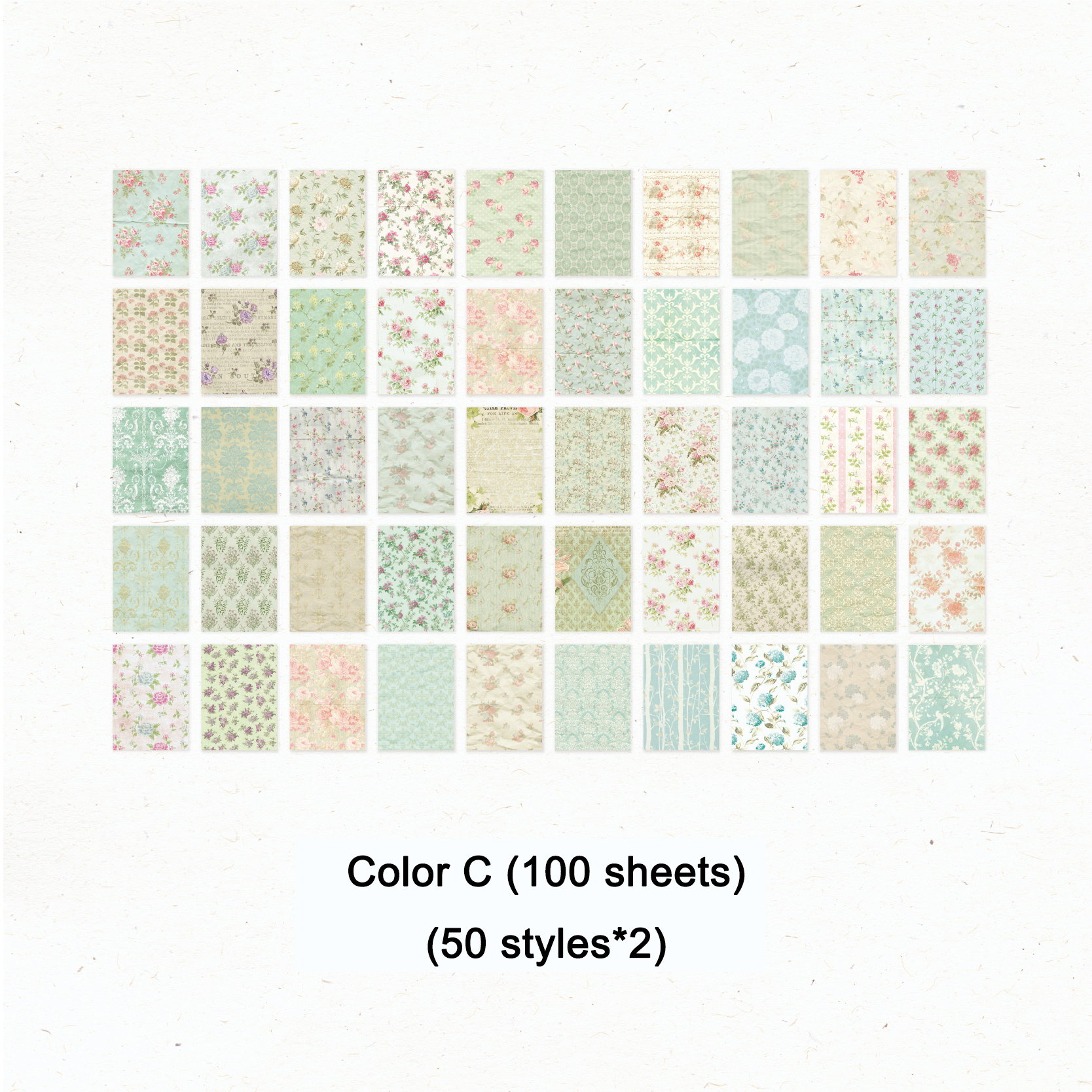 Floral Scrapbook Paper Watercolor Flower Decorative Paper - Temu