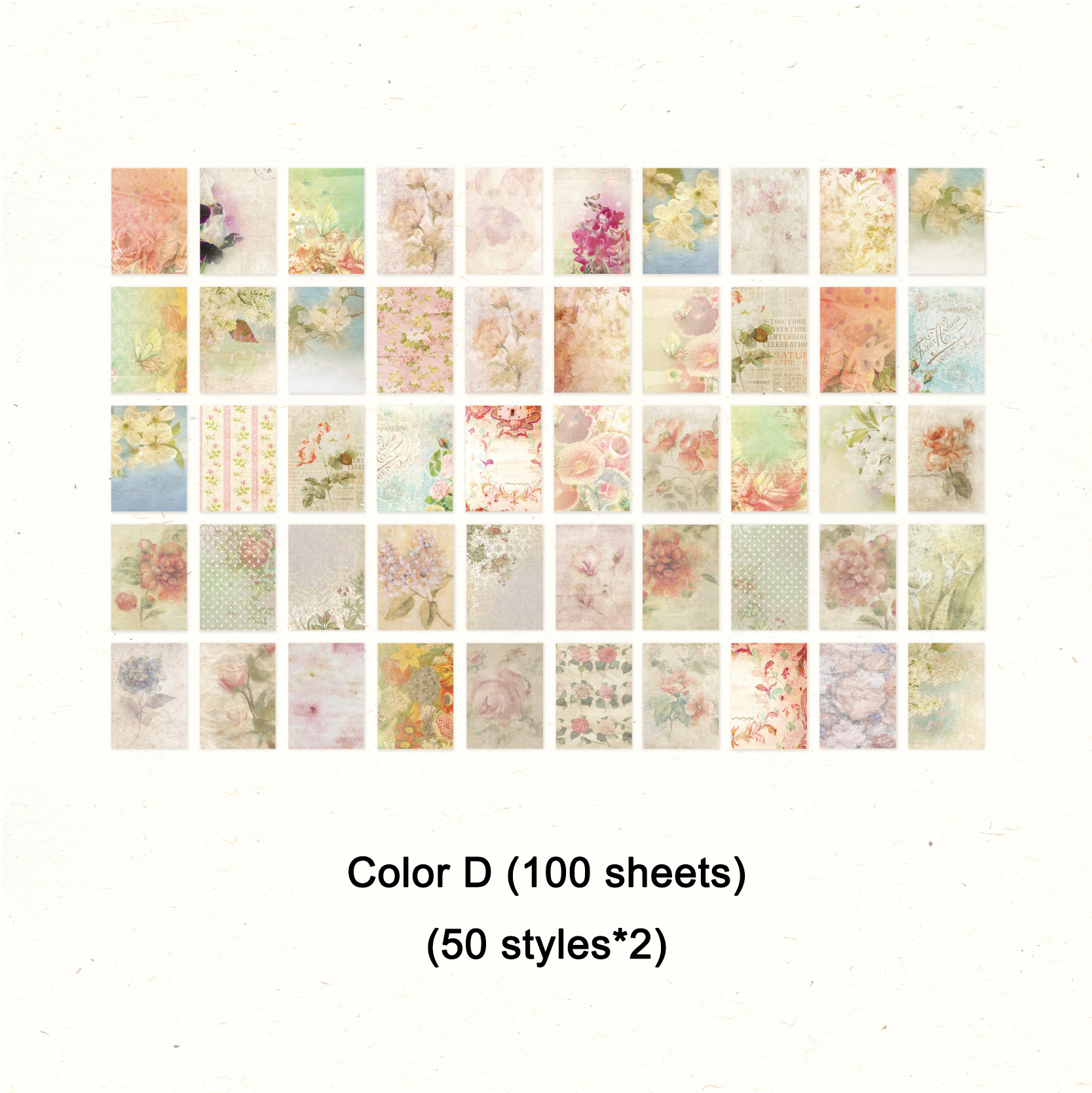 Floral Scrapbook Paper Watercolor Flower Decorative Paper - Temu