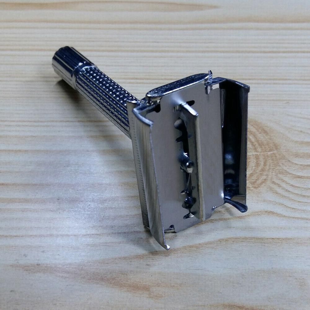 Men's Double sided Safety Stainless Steel Manual Razor Non - Temu