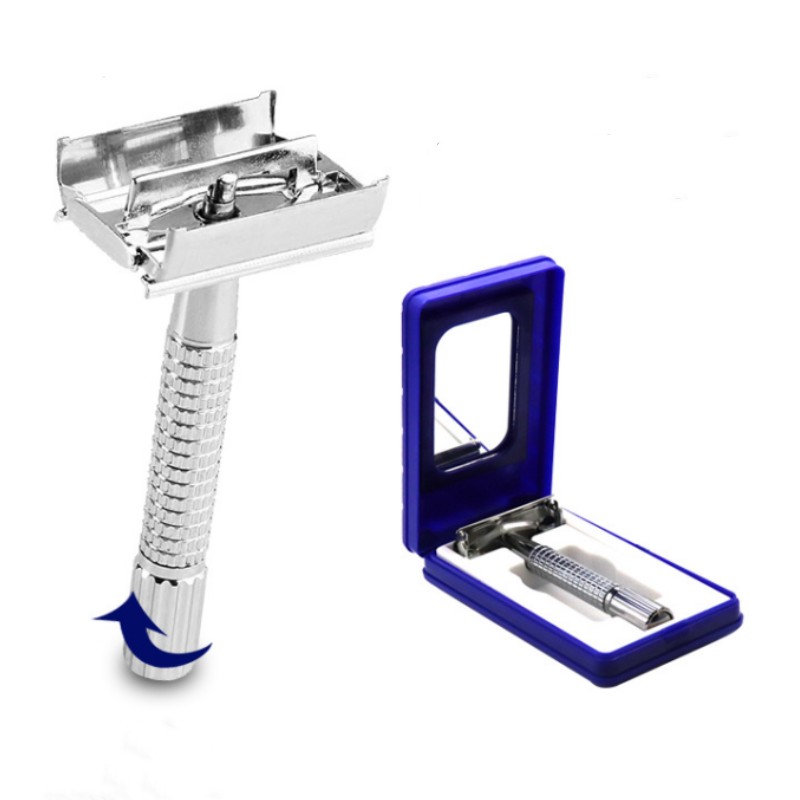 Men's Double sided Safety Stainless Steel Manual Razor Non - Temu