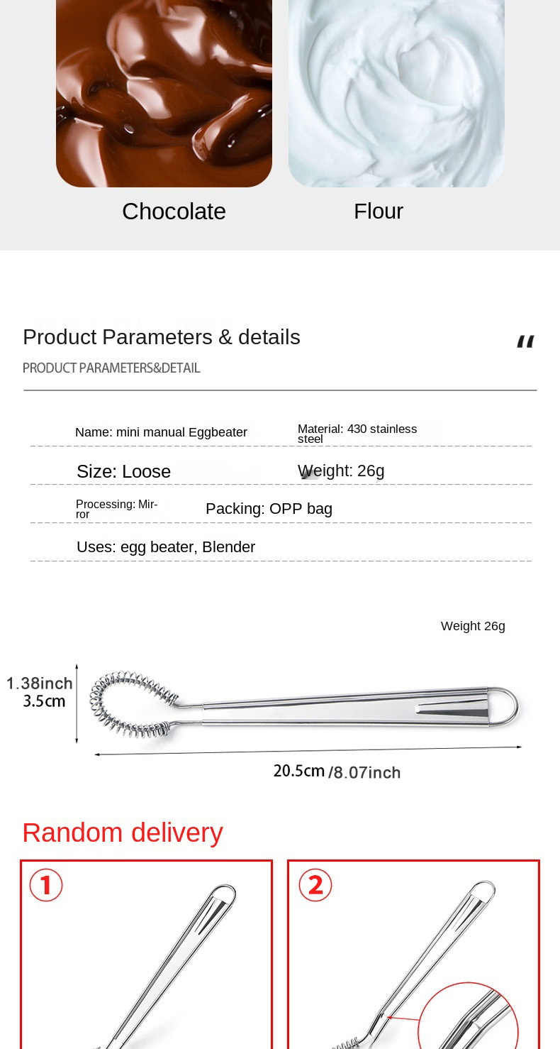 Stainless Hand Held Spring Whisk Mini Kitchen - Temu Kuwait